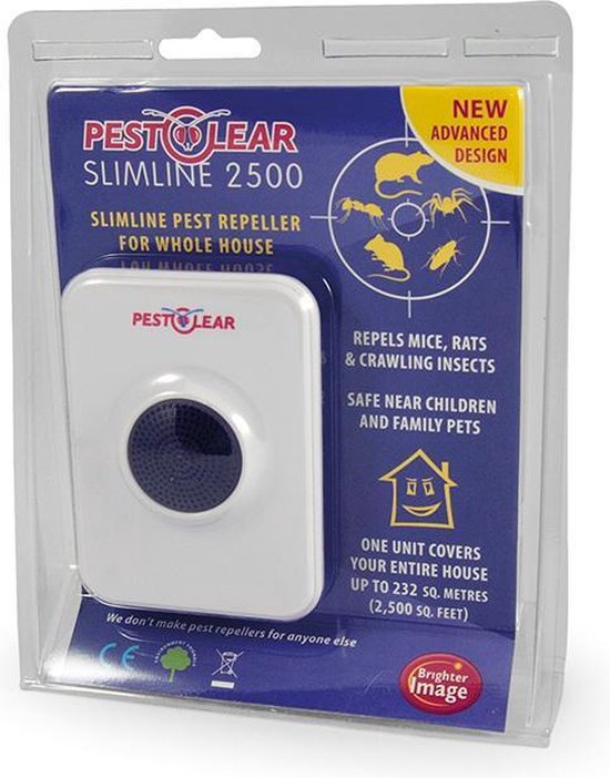 Pestclear Slimline 2500 - Ongediertebestrijding - Grote ruimtes tot 232 ...