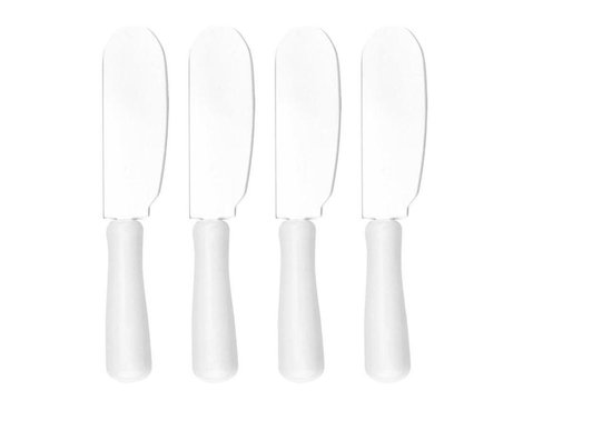 Botermes 4 stuks 10 cm - boter - smeersels- mes | bol