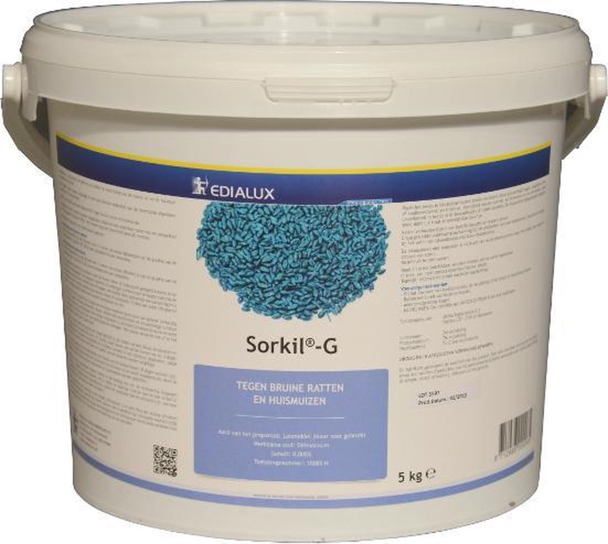 Sorkil-G Ratten/Muizengif - 5 KG | bol