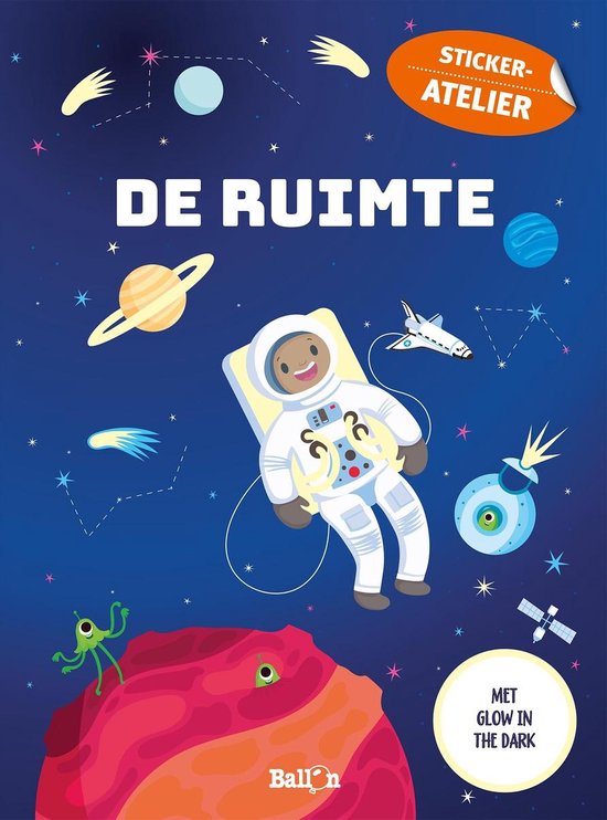 Sticker-Atelier De Ruimte, Stickeratelier | 9789403207179 | Boeken | bol