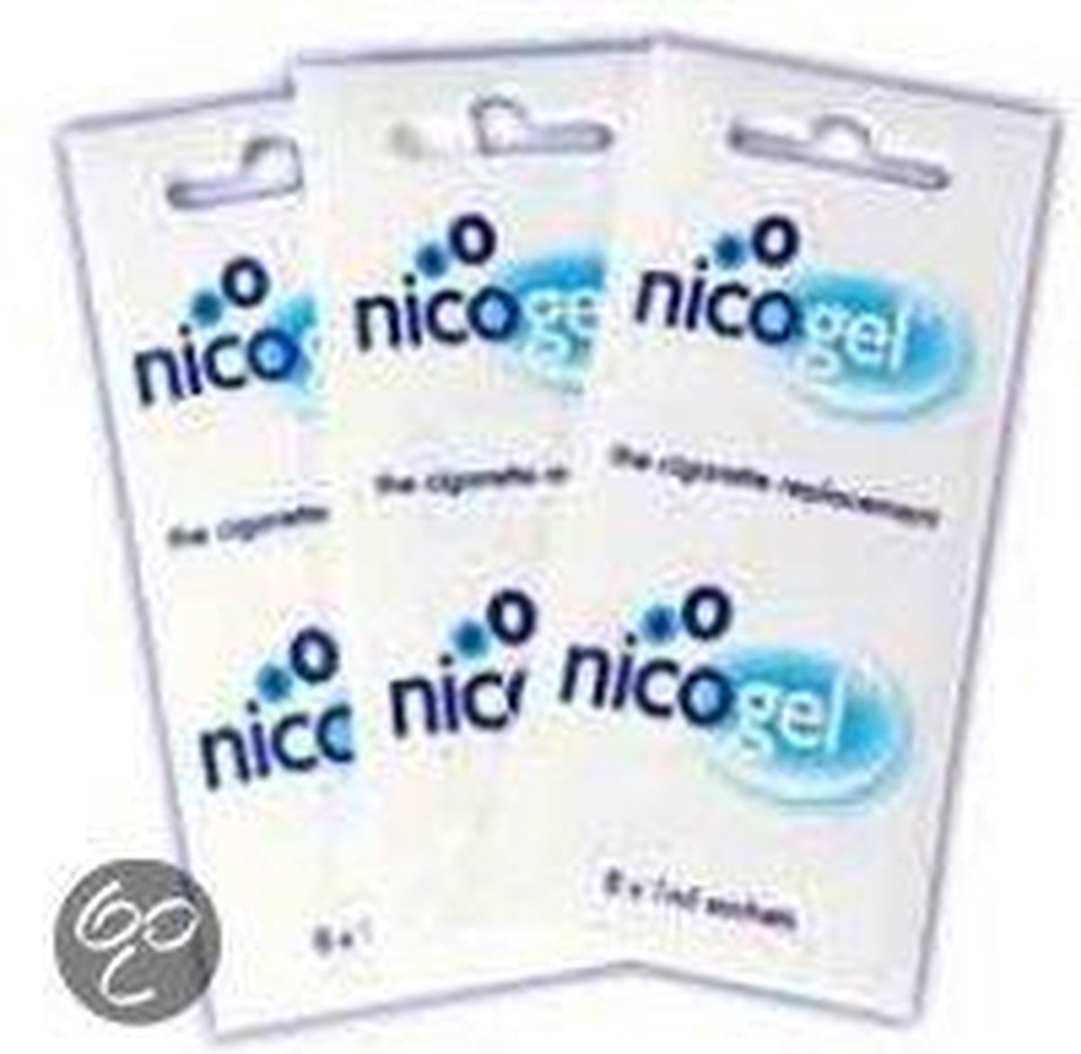 bol.com | Nicogel Sigarettenverpakking - 14 stuks - Nicotine gel