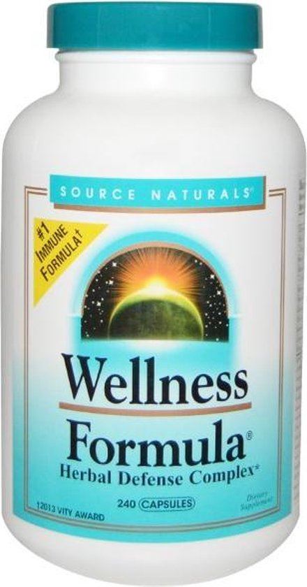Wellness Formula- Herbal Defense Complex (240 capsules) - Source ...