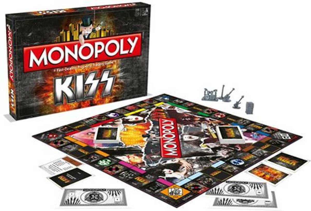 Monopoly Kiss Rock Band - Français | Jeux | bol.com