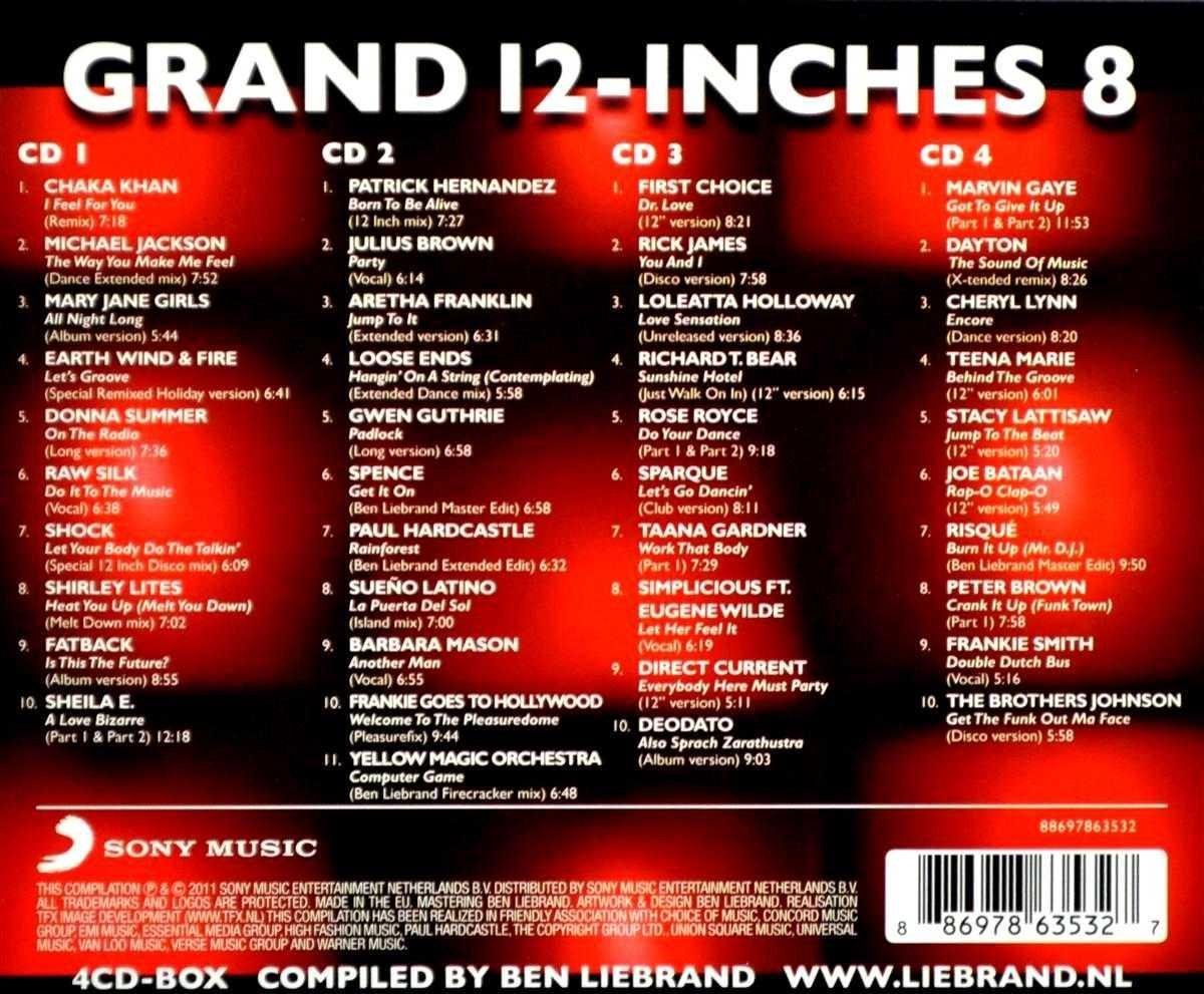 Grand 12-Inches Vol. 8, Ben Liebrand | CD (album) | Muziek | bol.com