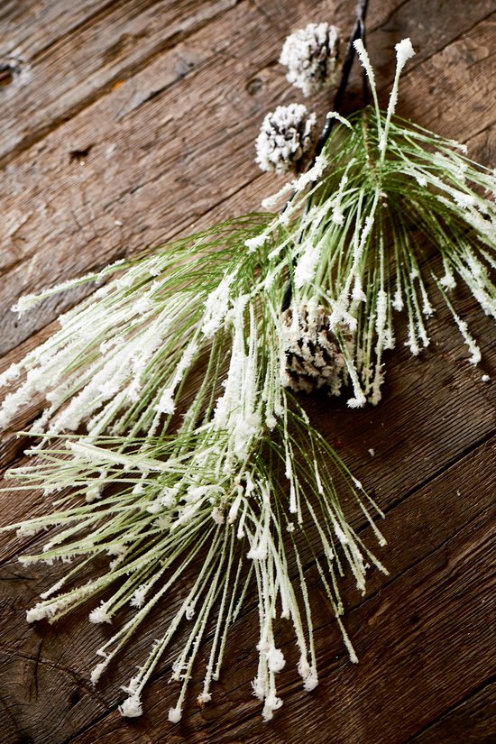 Riviera Maison - Vail Decoration Branch - Decoratieve tak - Groen; Wit ...