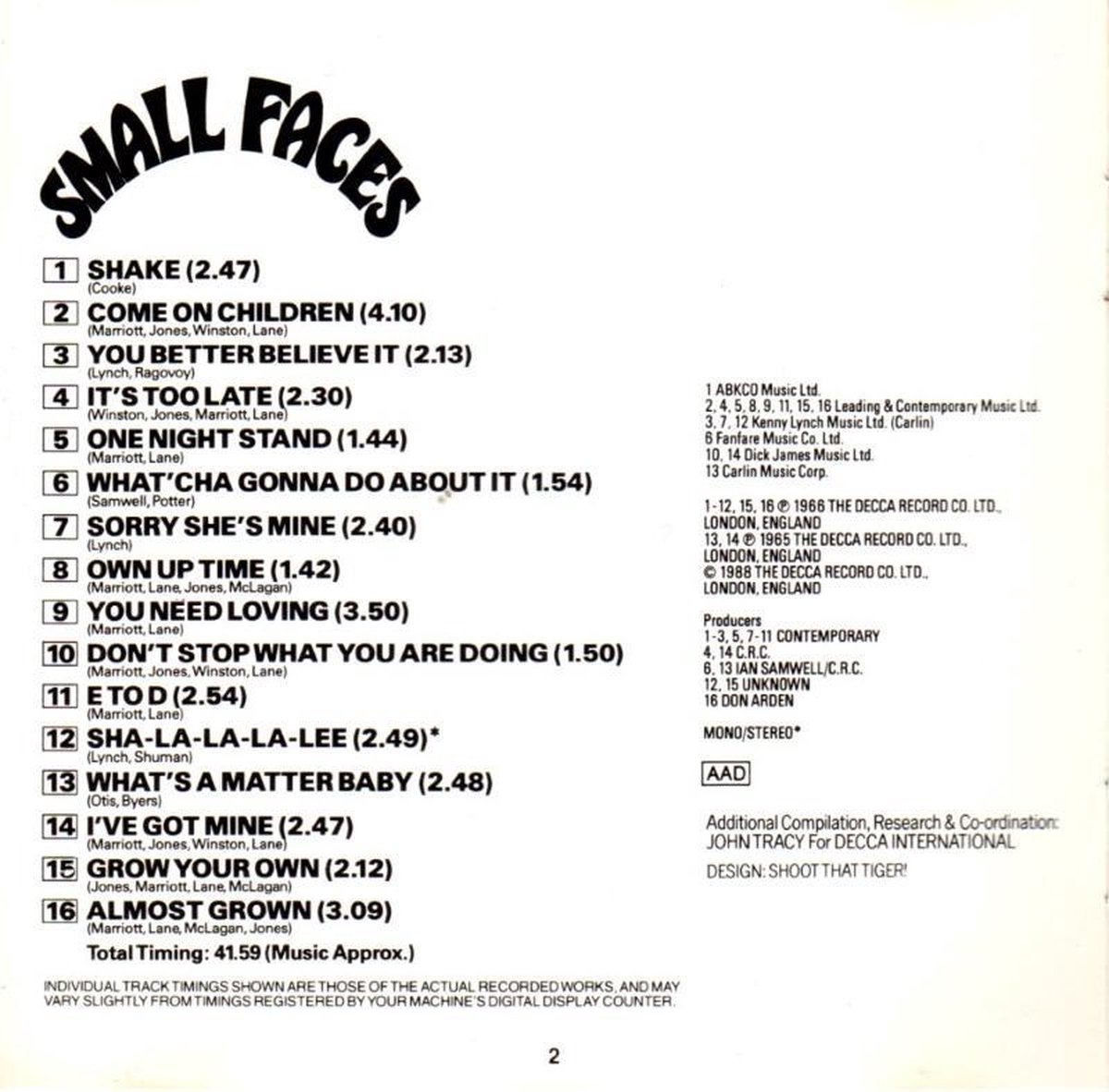 Small Faces, Small Faces | CD (album) | Muziek | bol.com