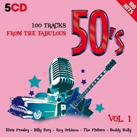 100 Tracks From The Fabulous 50'S 1, Various | CD (album) | Muziek ...