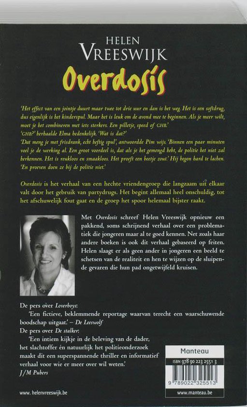 Overdosis, Helen Vreeswijk | 9789022325513 | Boeken | bol