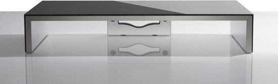 Beeldscherm monitor verhoger Edlosa design zwart/zilver afwerking | bol