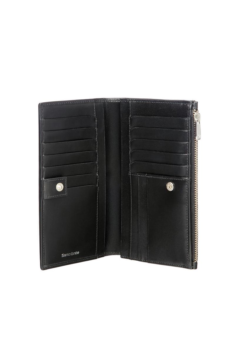 Samsonite Portefeuille - Xln Slg Doc Wallet Slim Black | bol.com