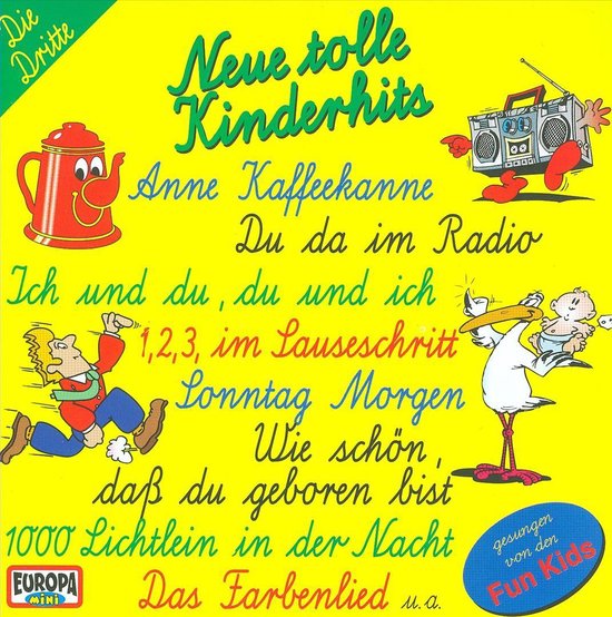 Neue Tolle Kinderhits 3, Fun-Kids | CD (album) | Muziek | bol.com