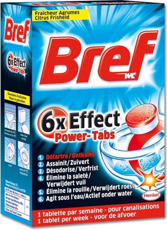 Bref Wc 6x Effect Power-Tabs - 3 x 8 tabs | bol