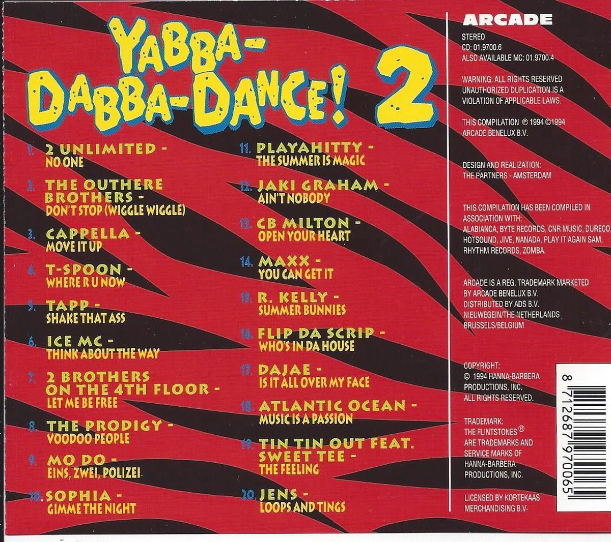 Yabba-Dabba-Dance! 2, various artists | CD (album) | Muziek | bol