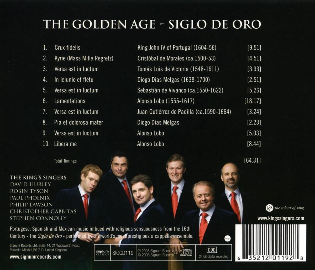 Golden Age, King'S Singers | CD (album) | Muziek | bol.com