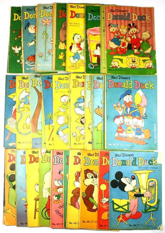Donald Duck Weekblad uit 1962 – 41 verschillende nummers, Walt Disney ...