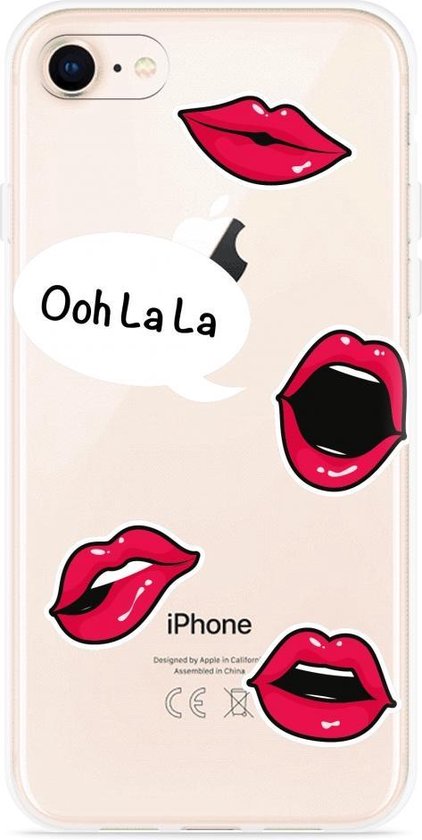 iPhone 8 Hoesje Ooh la la - Designed by Cazy | bol