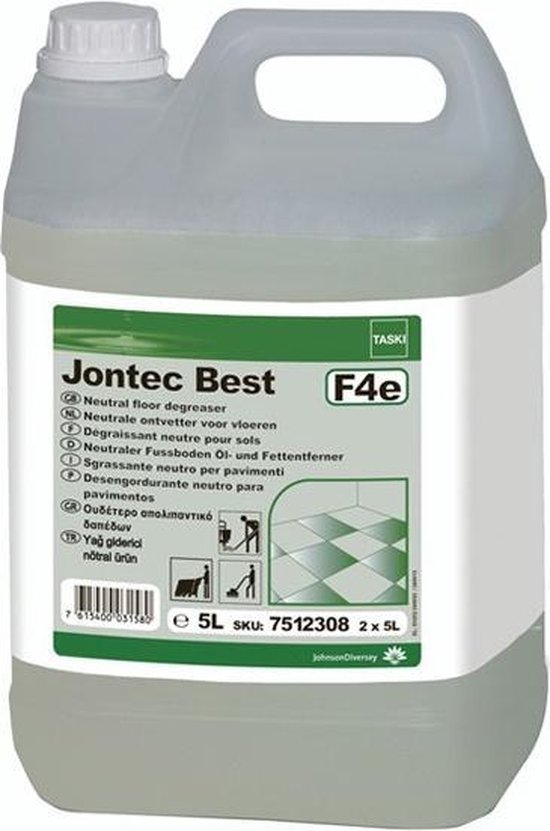 Jontec Best F4e - Vloerreiniger - 5 L | bol