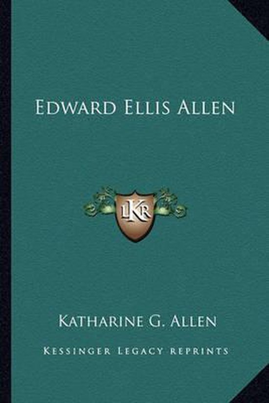 Edward Ellis Allen, Katharine G Allen | 9781163196373 | Boeken | bol.com