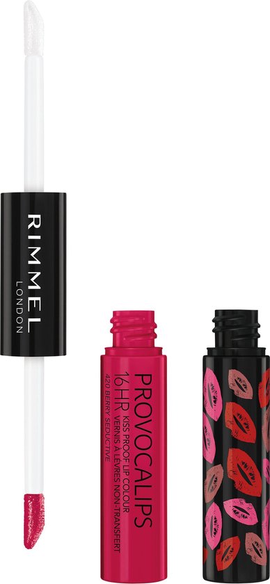 Rimmel London Provocalips Lip Color - 420 Seductive Berry - Lipstick ...