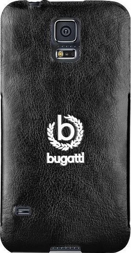 Bugatti Flip Case Geneva - Geschikt voor Samsung Galaxy S5 - Zwart | bol