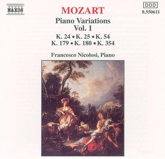 Mozart: Piano Variations Vol.1, W.A. Mozart | CD (album) | Musique ...