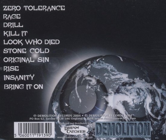 Zero Tolerance, Mantas | CD (album) | Muziek | bol.com