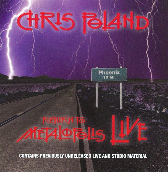 Return to Metalopolis Live, Chris Poland | CD (album) | Muziek | bol