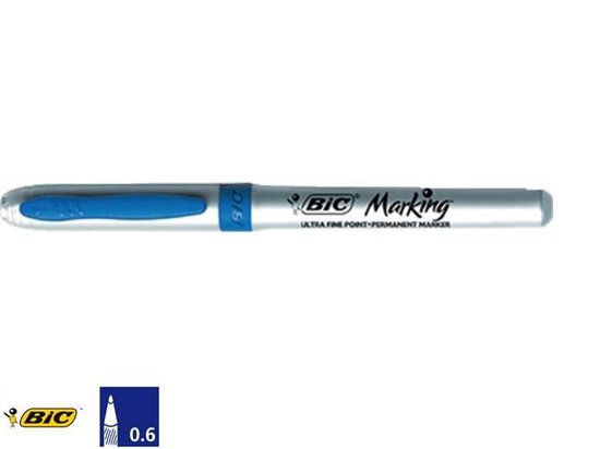 Cd marker Bic assorti zeer fijn 0.7mm etui à 4st | bol