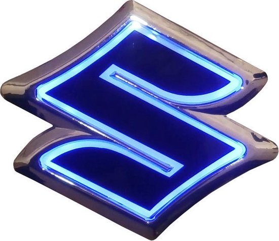 Suzuki Led Logo SMARTER RIDE Waterproof Blue LED Module Lights For