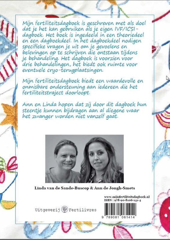 Mijn fertiliteitsdagboek, Linda van de Sande-Buscop | 9789081061414 ...