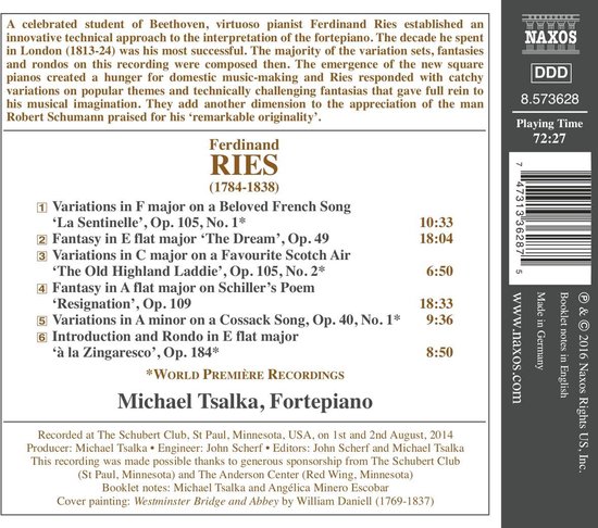 Michael Tsalka - Romantic Variations (CD), Michael Tsalka | Muziek | bol