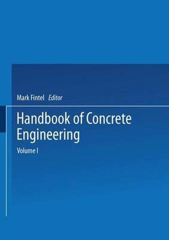 Handbook of Concrete Engineering | 9781475708592 | Mark Fintel | Boeken ...