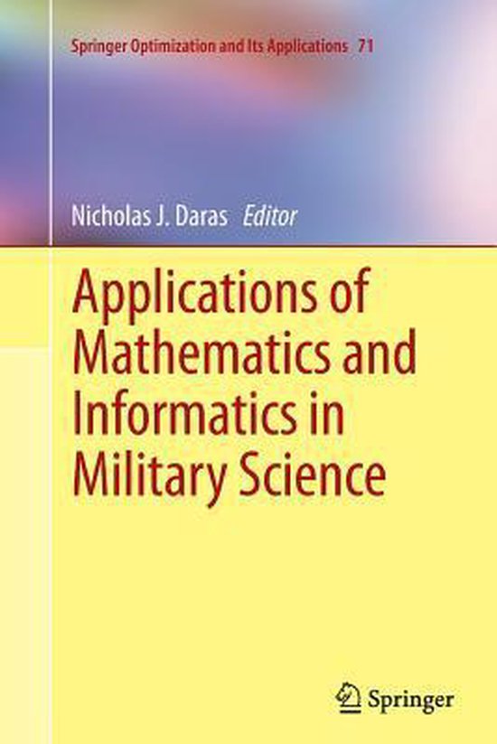 Springer Optimization and Its Applications- Applications of Mathematics and... | bol.com