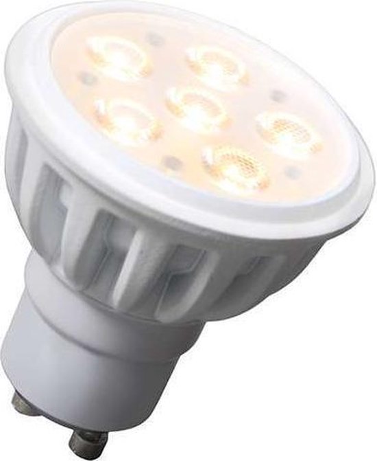 Gu10 Led Lamp 6w 36 Warm Wit 440 Lumen
