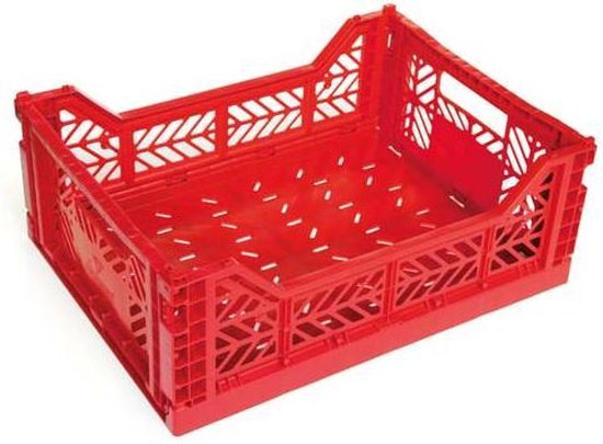 Surplus Klapbox midi - 40 x 30 cm - 14,5 l - Rood | bol.com