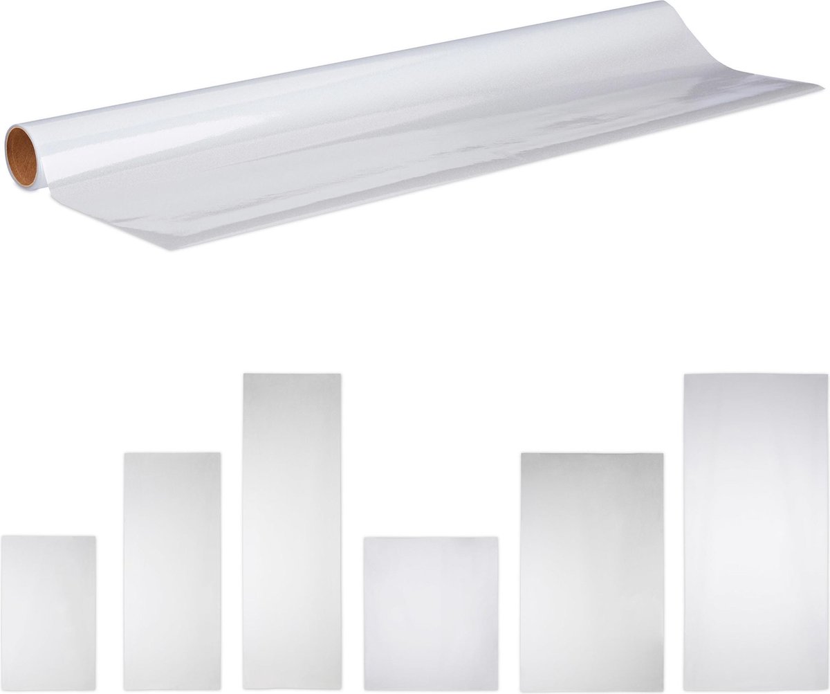 bol.com | relaxdays anti-inkijk folie statisch - melkglasfolie tegen ...