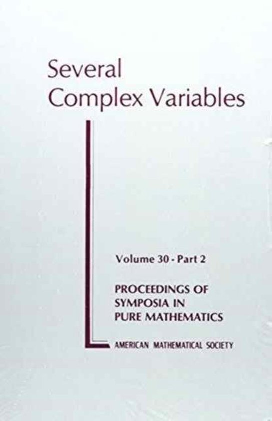 Several Complex Variables, Part 2 | 9780821802502 | Boeken | bol.com Several Complex Variables, Part 2 | 9780821802502 | Boeken | bol.com