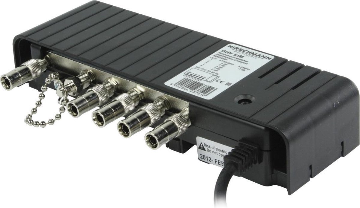 Broadband amplifier with five outputs | bol.com