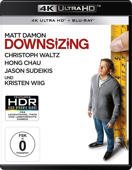 Downsizing (Ultra HD Blu-ray & Blu-ray) | Dvd's | bol.com