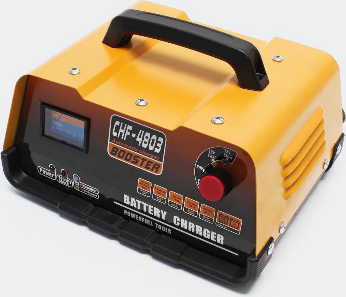 Auto acculader 12V / 24V Opstartondersteuning | bol.com