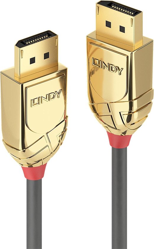 DisplayPort Cable LINDY 36294 Golden 5 m | bol