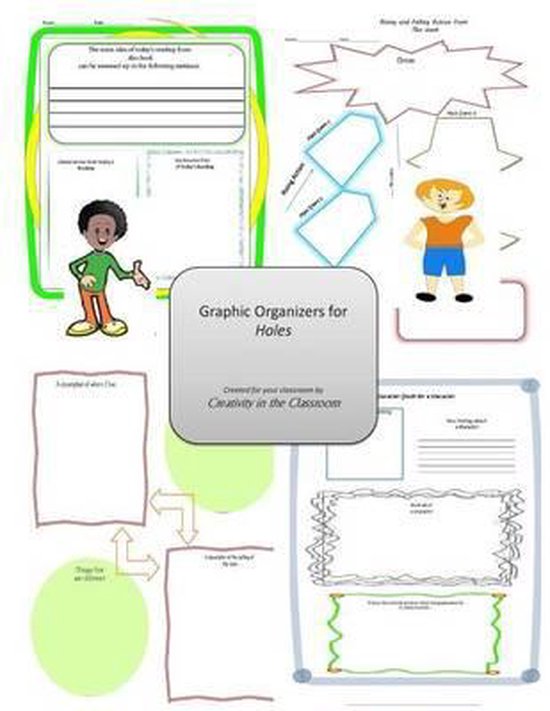 Graphic Organizers for Holes | 9781502726155 | Creativity In The ...