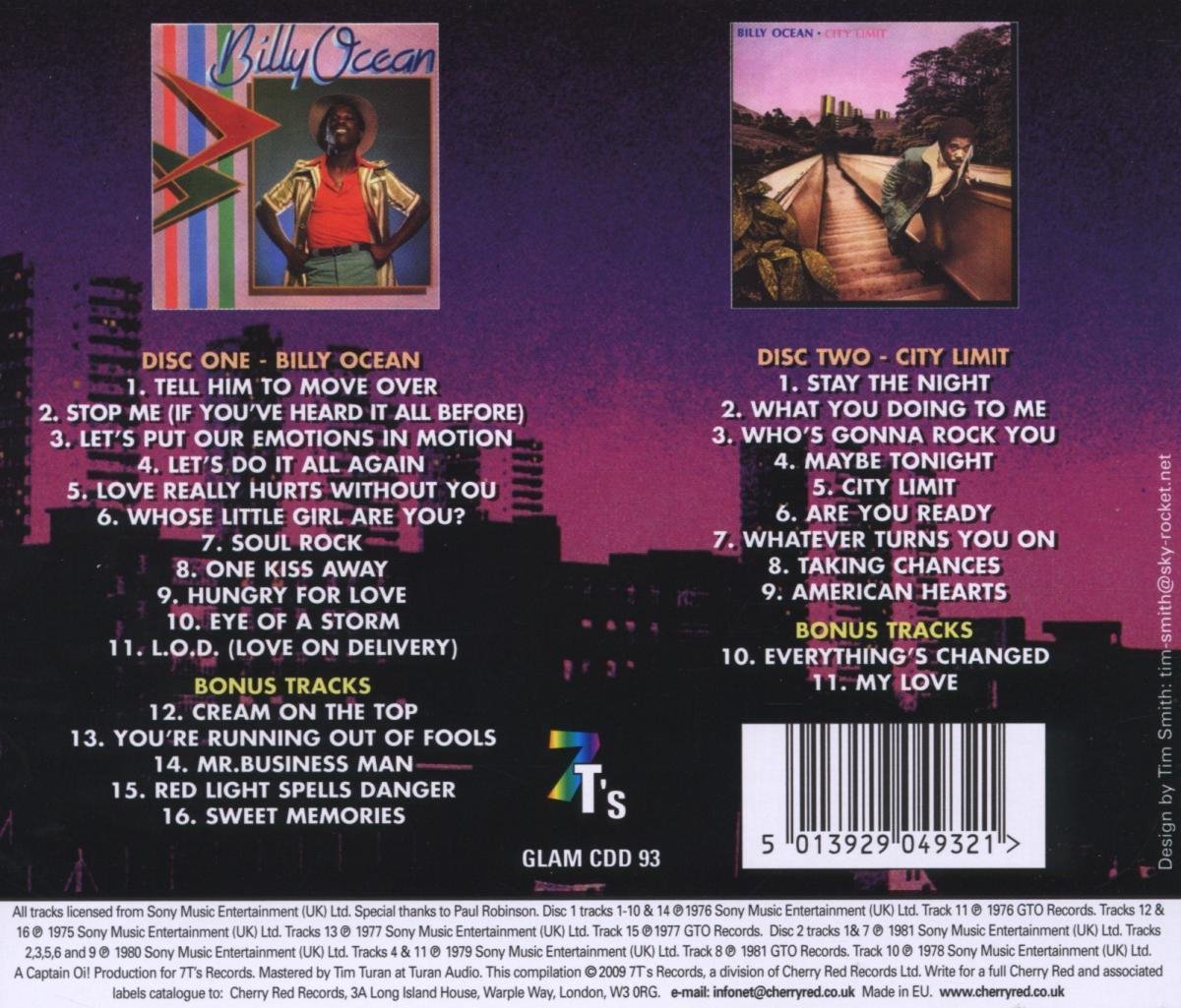 Billy Ocean / City Limit, Billy Ocean | CD (album) | Muziek | bol.com