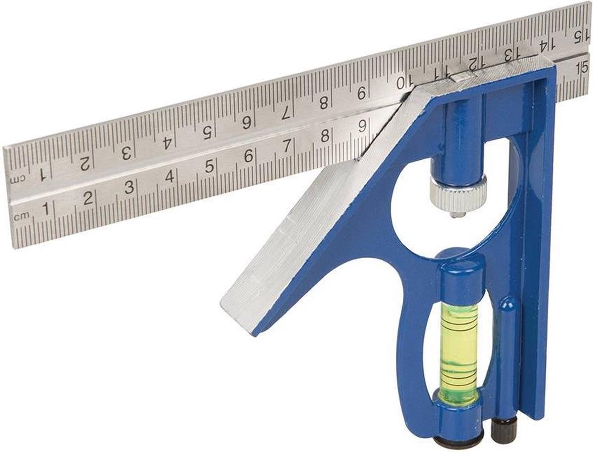 Silverline Combinatie winkelhaak 150 mm | bol.com