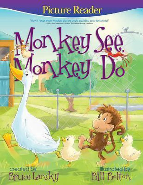 Monkey See, Monkey Do (Picture Reader), Bruce Lansky | 9781476768724 ...