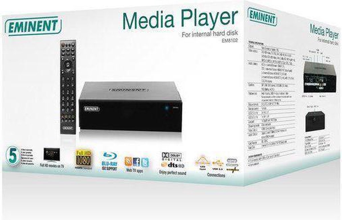 Eminent EM8102 - WEB-TV Box | bol.com