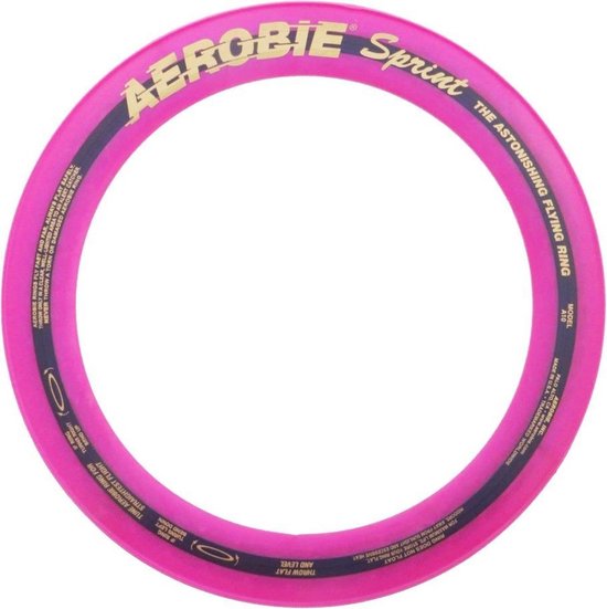 Aerobie Sprint Frisbee 25 Cm Roze | bol.com