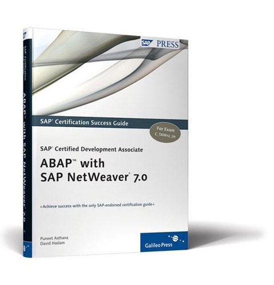 Sap Certified Development Associate - Abap With Sap Netweaver 7.0 | 9781592292707 |... | bol