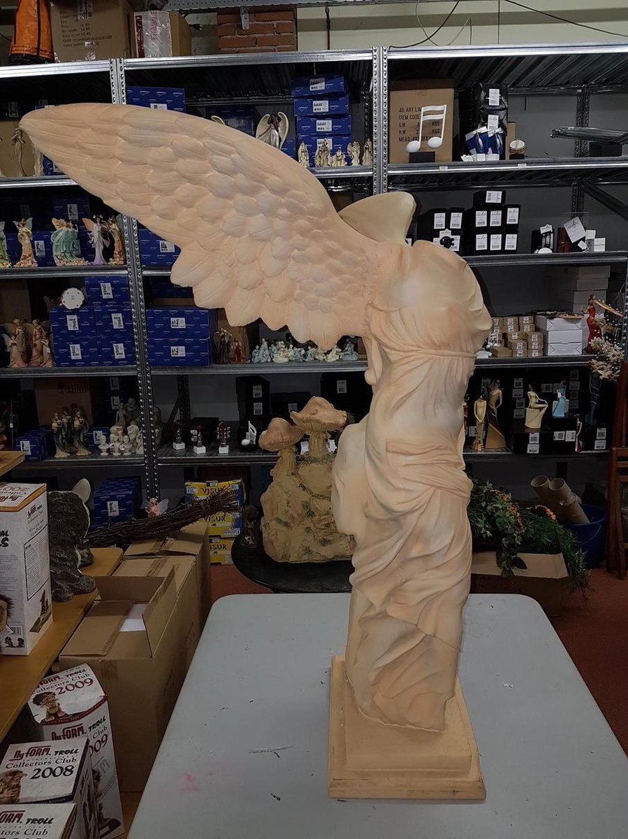 Albast Beeld van Nikè (godin van de overwinning) handgemaakt | bol.com