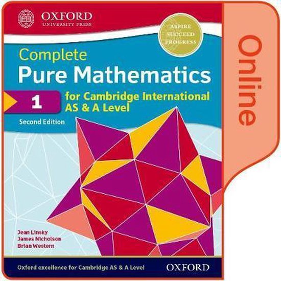 Pure Mathematics 1 for Cambridge International AS & A Level | bol.com